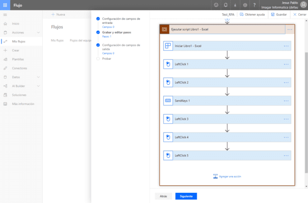 Microsoft Power Automate. Soluciones RPA - Imagar